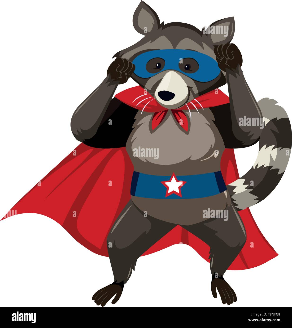 A skunk superhero character illustration Stock Vector Image & Art - Alamy