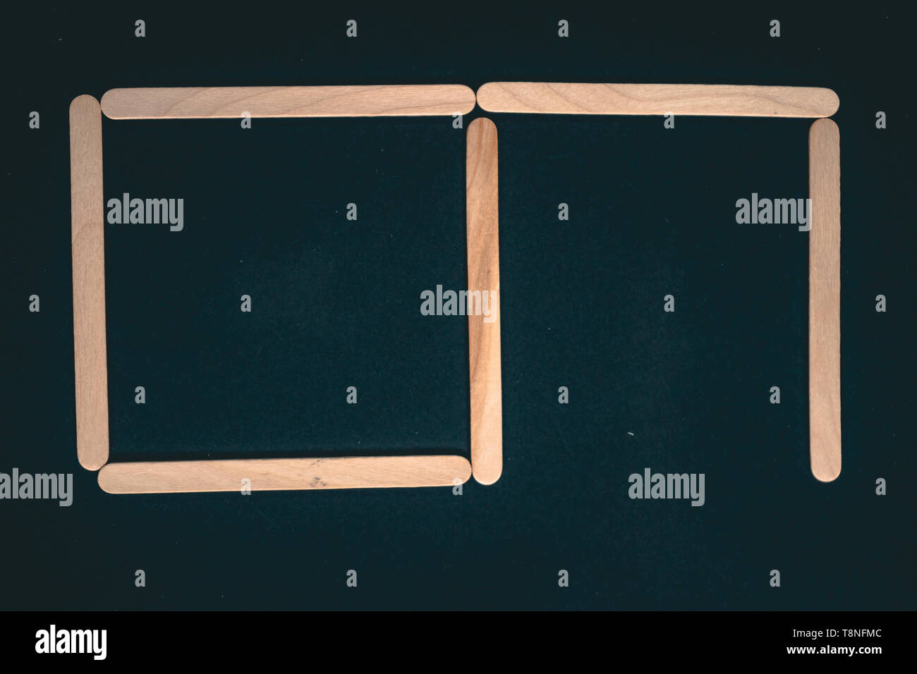 Wood sticks isolated hi-res stock photography and images - Alamy