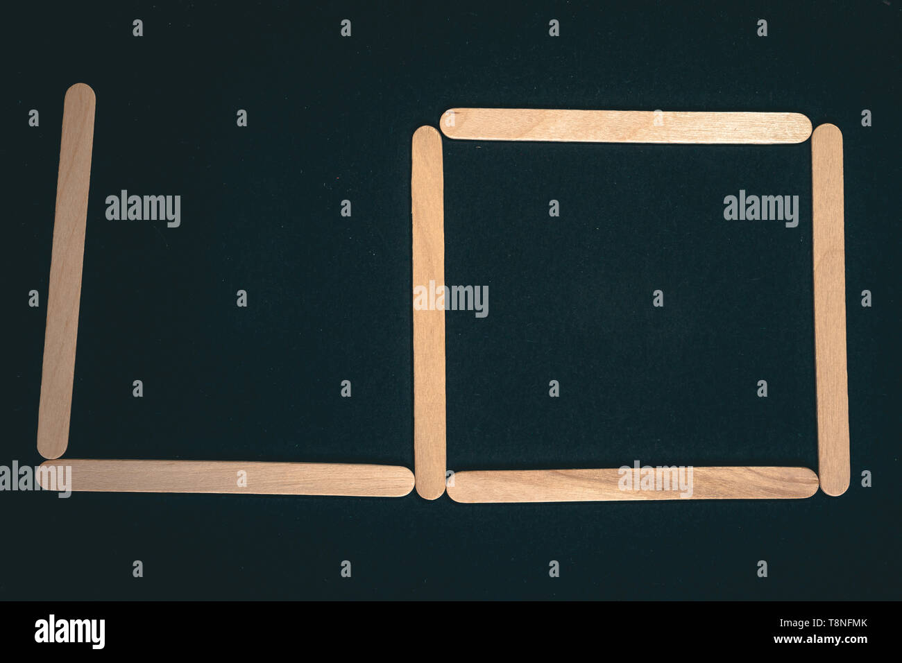 Wood sticks isolated hi-res stock photography and images - Alamy