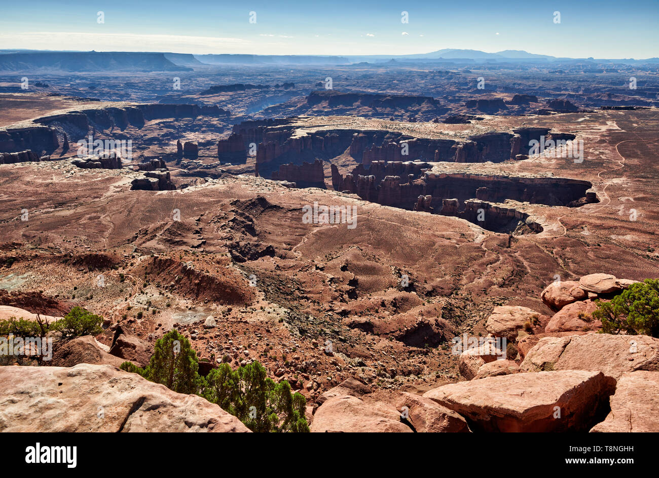 Grandview Point in Canyonlands National Park, Island in the Sky , Moab ...