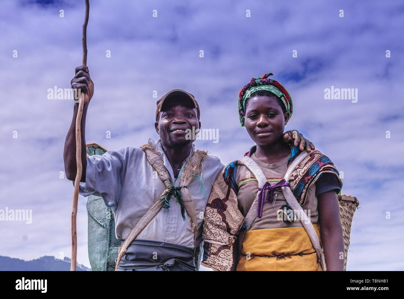 Sub saharan africa man and wife hi-res stock photography and images - Alamy