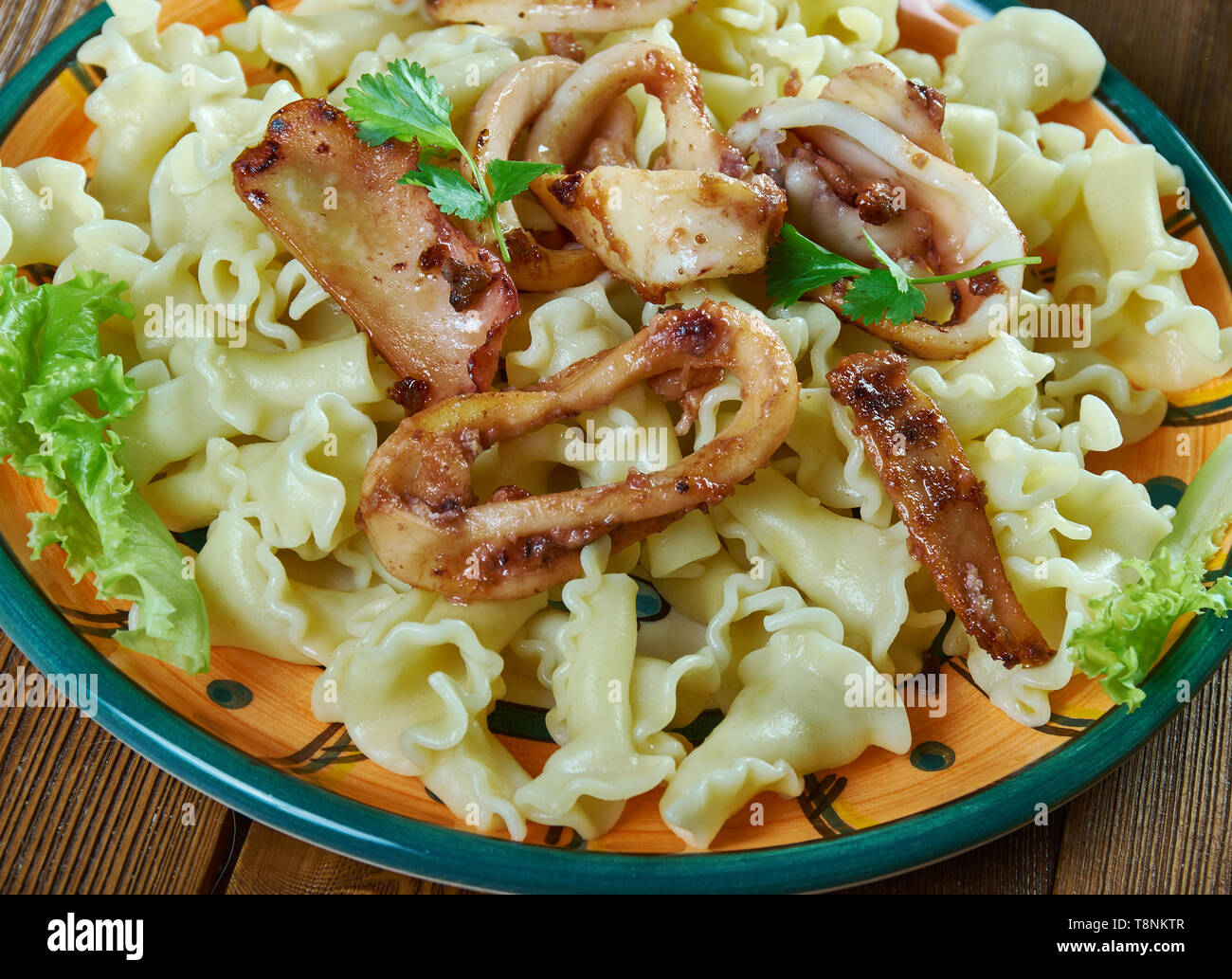Venetian seafood pasta hi-res stock photography and images - Alamy