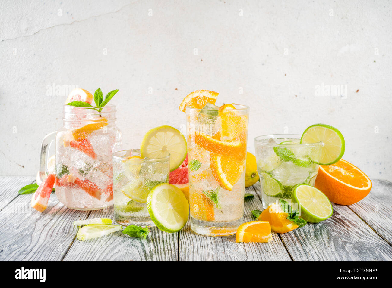 Types of lemonade hi-res stock photography and images - Alamy