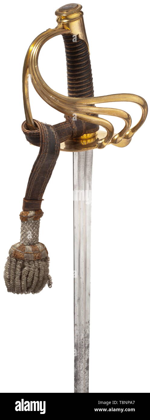 A heavy cavalry sword M 1826 for officers of the Russian cuirassiers ...