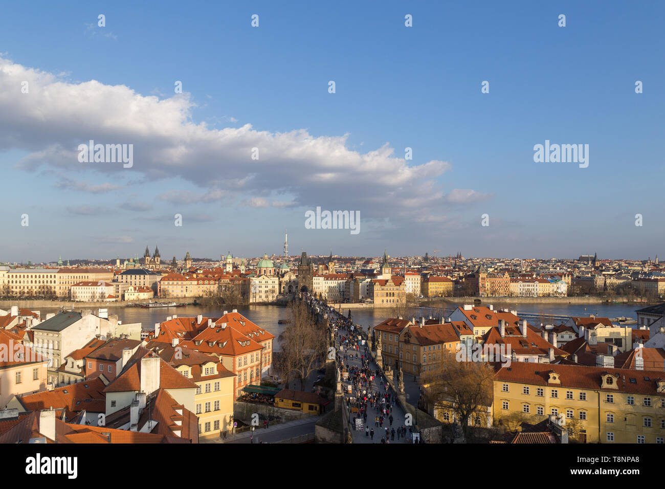 Prague City View Stock Photo - Alamy