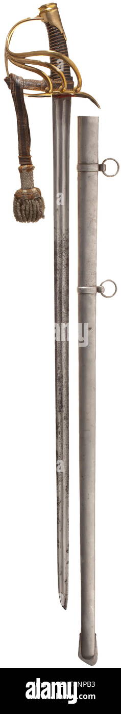A heavy cavalry sword M 1826 for officers of the Russian cuirassiers ...