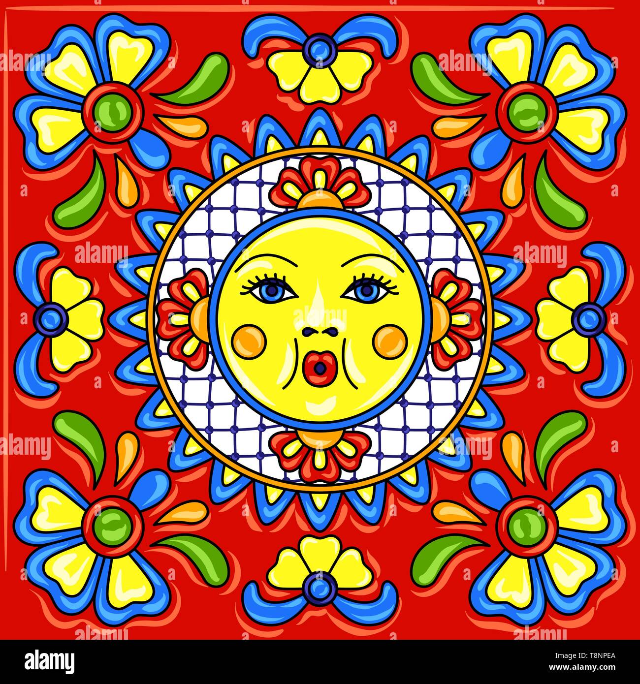 Mexican Sun Art Project
