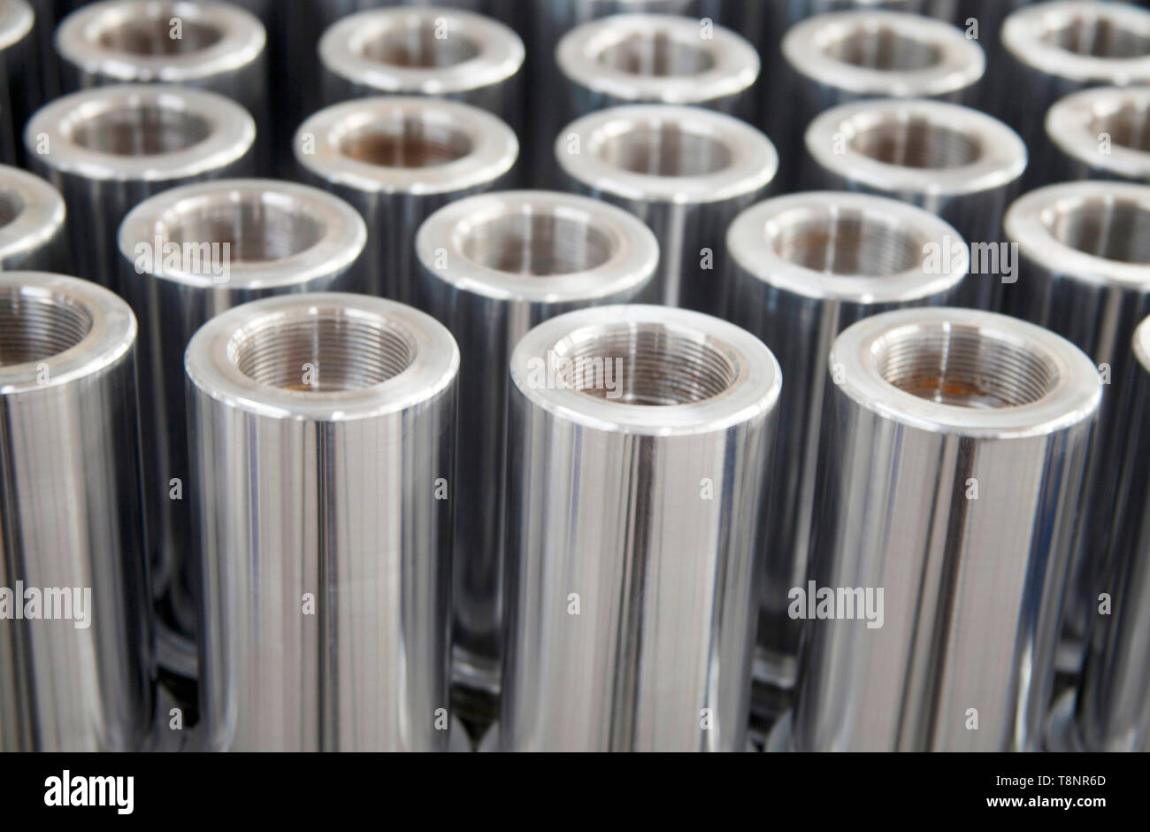 New Group of Metal Tubes Stock Photo - Alamy
