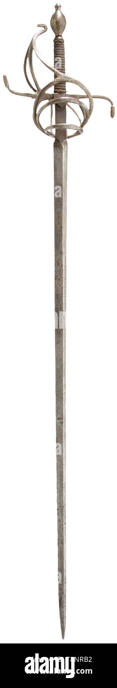A rapier, historicism in the style of circa 1620 Original blade from ...