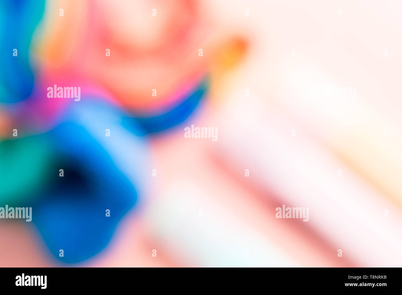 Abstract multi color blurred background. Colorful unfocused backdrop ...