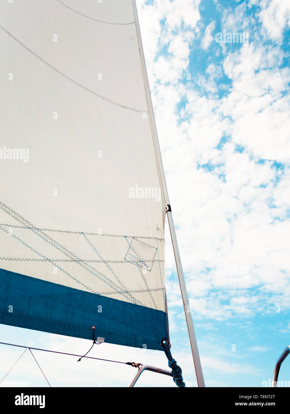 Detailed closeup sail fabric hi-res stock photography and images - Alamy