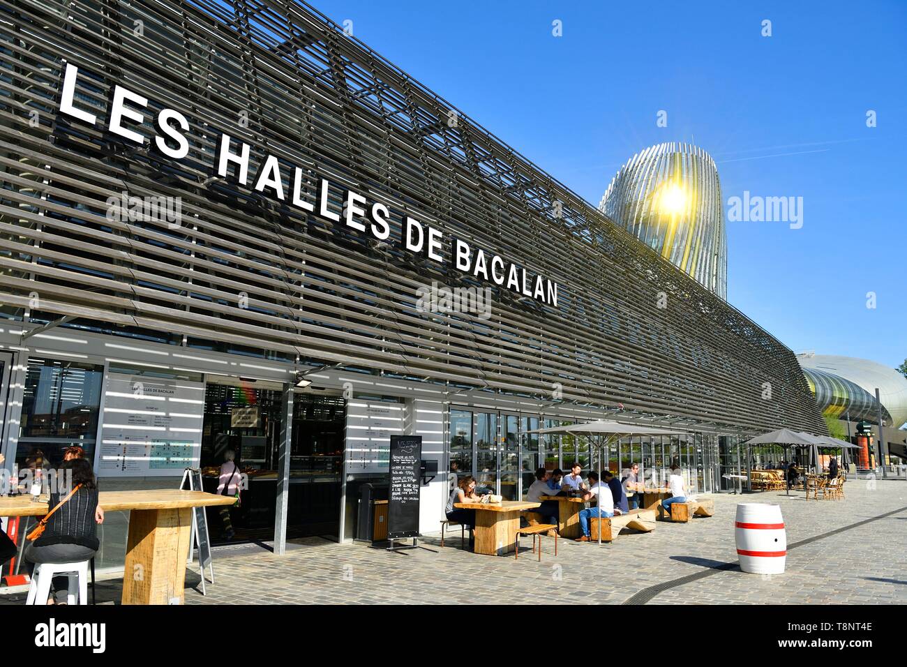 France, Gironde, Bordeaux, area listed as World Heritage by UNESCO ...