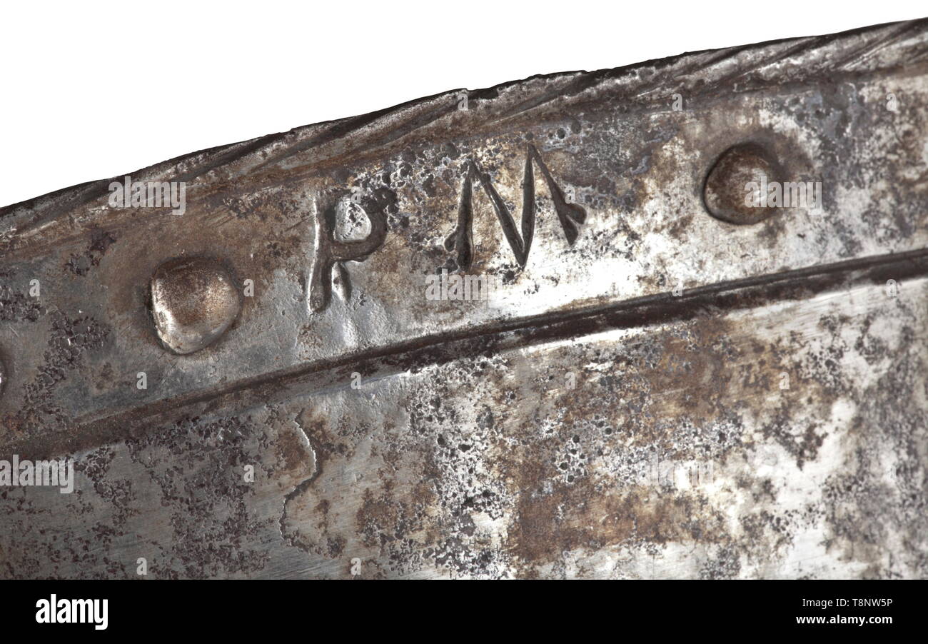 Two German leg defences, 2nd half of the 16th century Slightly ...