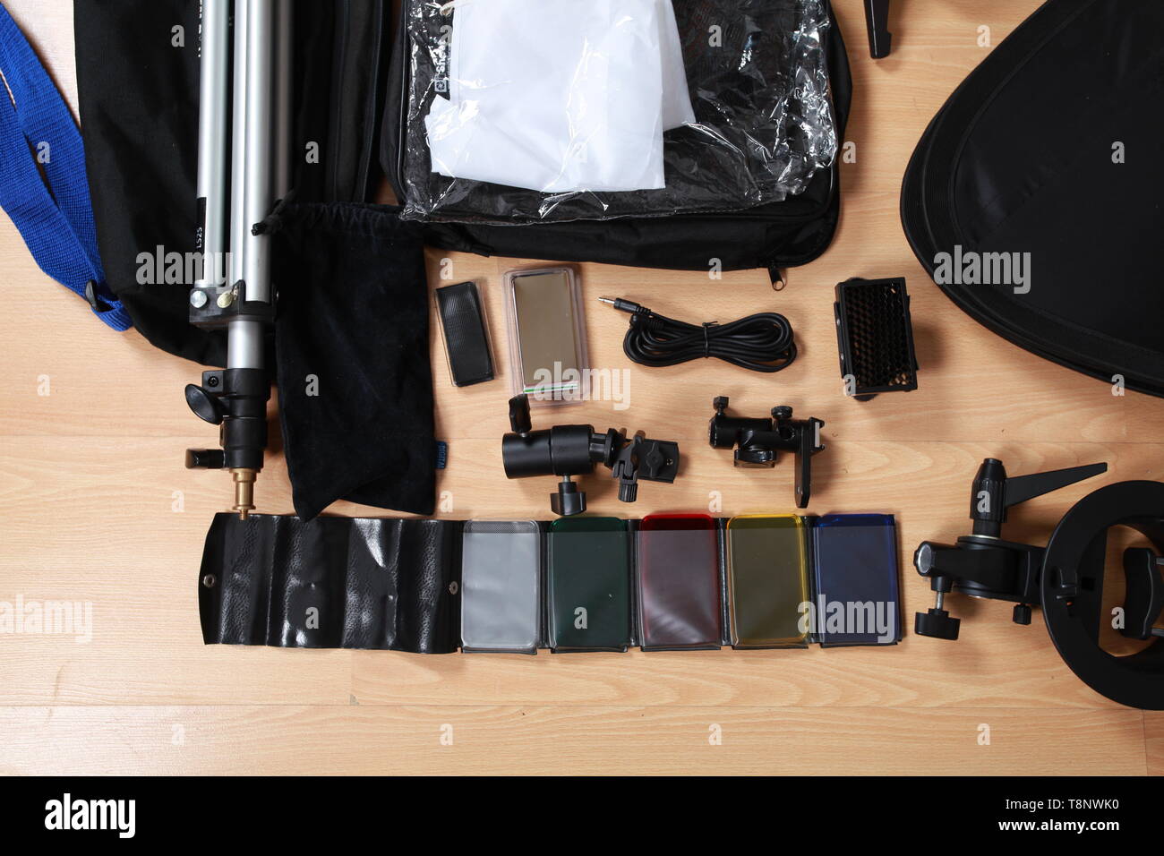 Camera equipment lights hi-res stock photography and images - Alamy