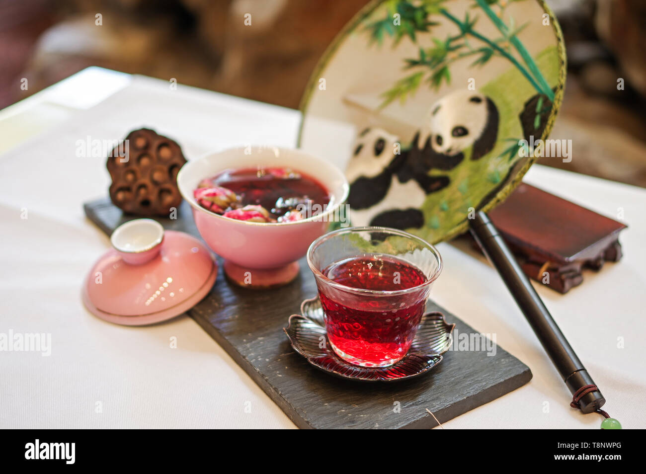 Panda tea hi-res stock photography and images - Alamy