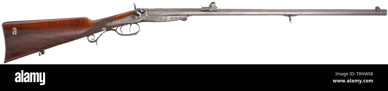 LONG ARMS, MODERN HUNTING WEAPONS, combination drop barrel rifle/drop ...