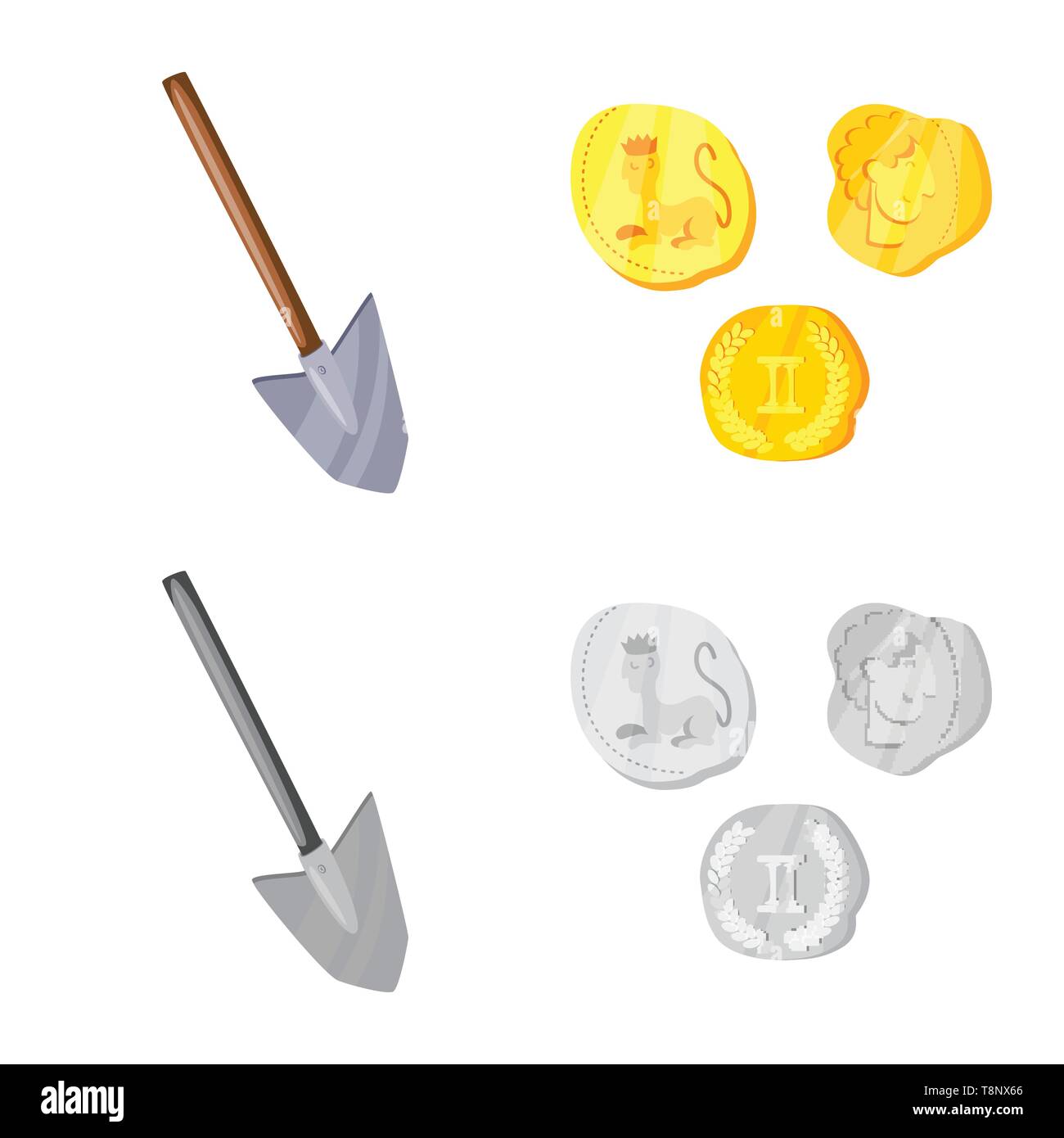 shovel,coins,tool,antique,pick,ancient,construction,old,equipment ...