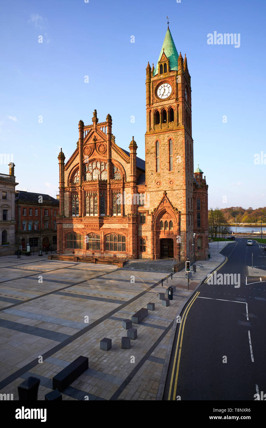 The Guildhall in Derry, Northern Ireland Stock Photo - Alamy