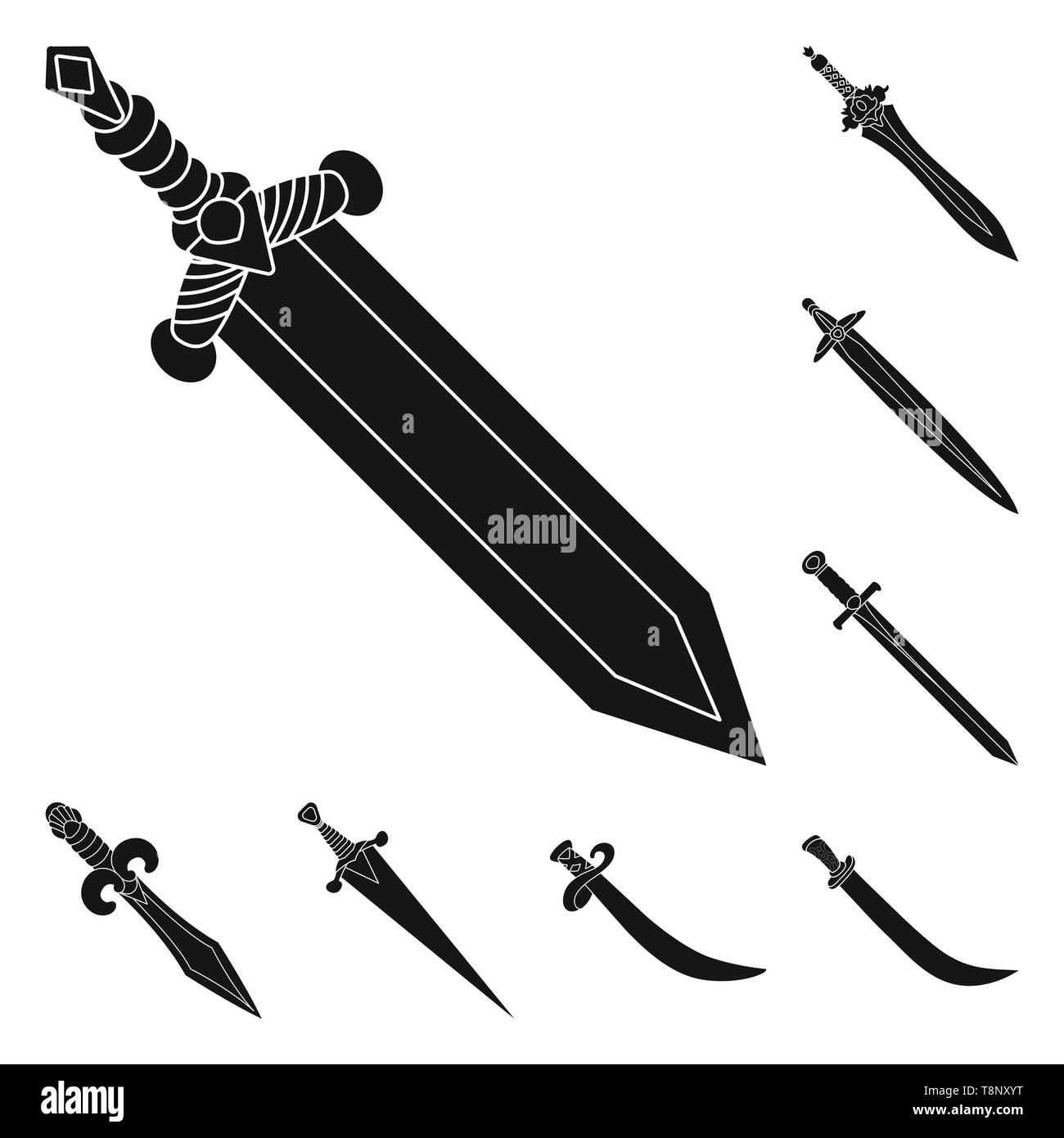 Dagger of copper Black and White Stock Photos & Images - Alamy