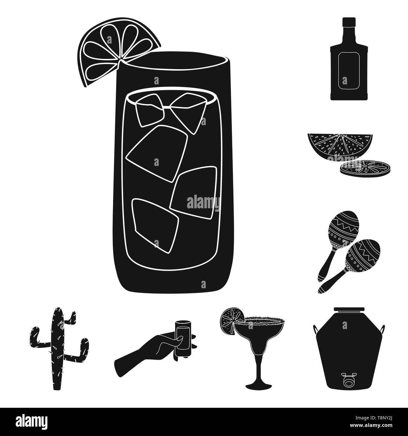 cocktail,bottle,lime,maraca,cactus,hand,distillery,glass,alcohol,green ...