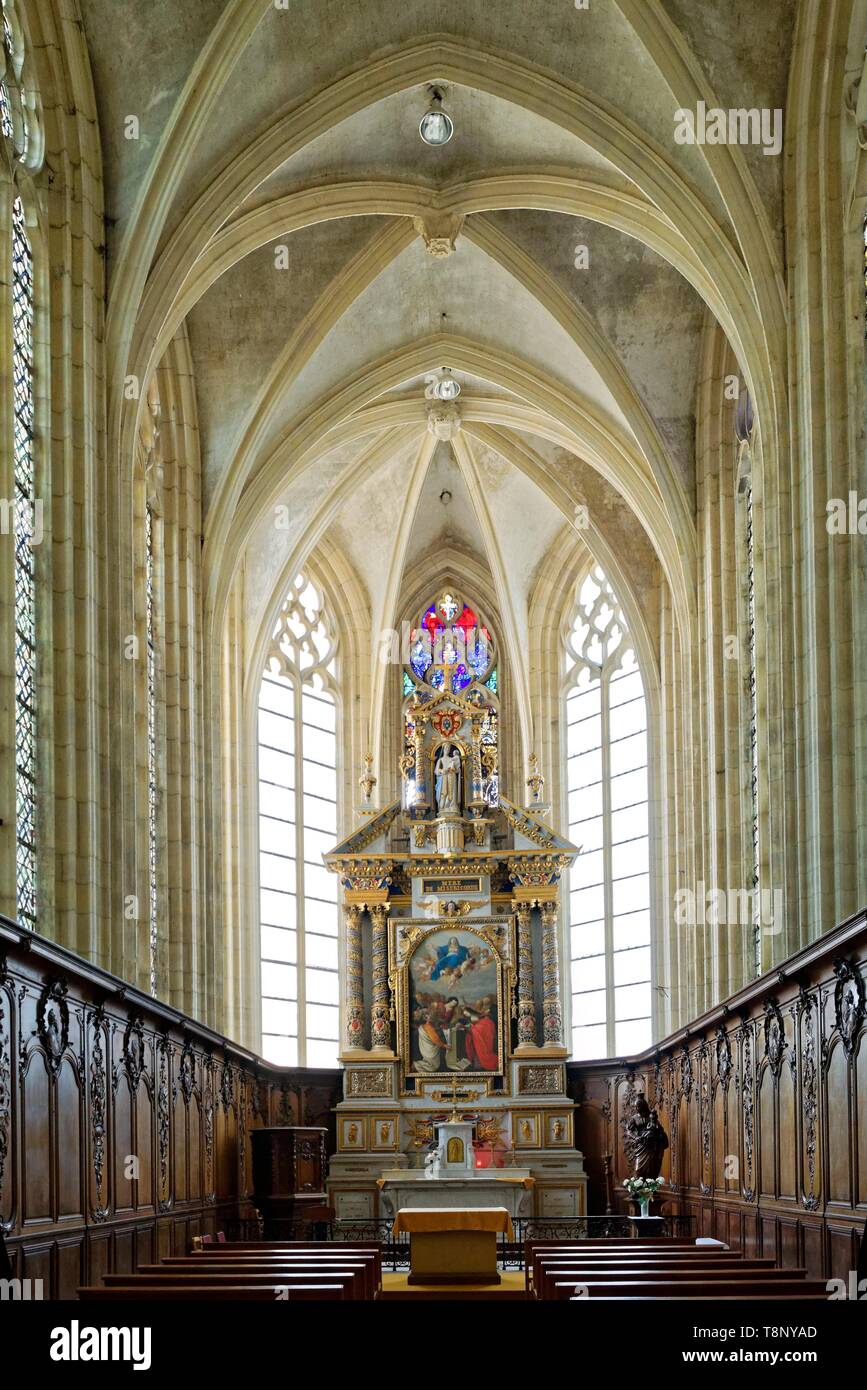 France, Seine Maritime, Pays de Caux, Cote d'Albatre (Alabaster Coast ...