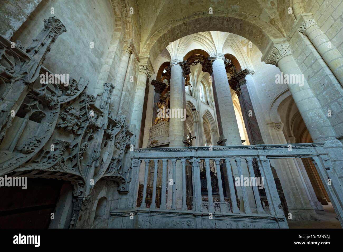 France, Seine Maritime, Pays de Caux, Cote d'Albatre (Alabaster Coast ...