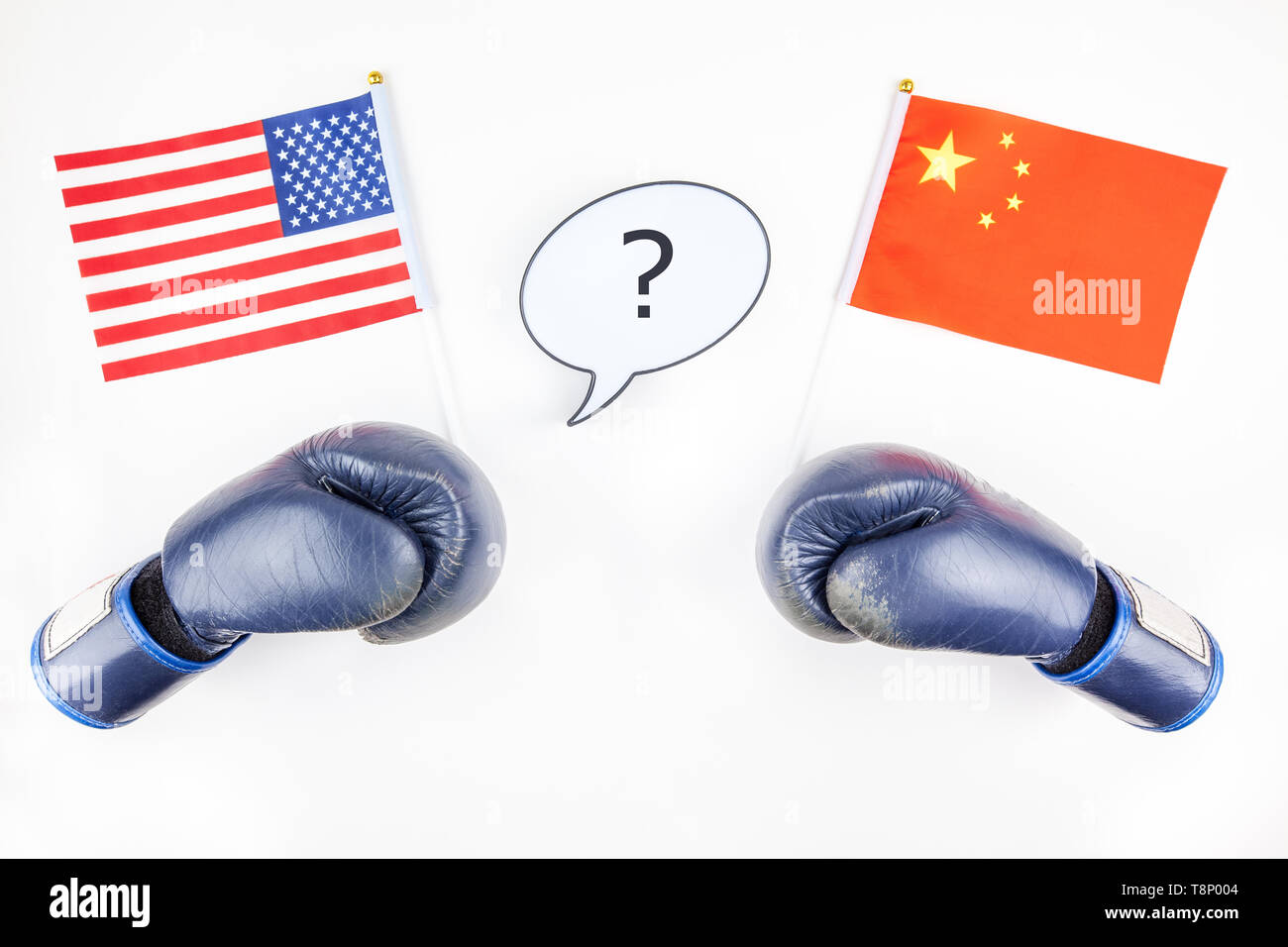 American flag question mark hi-res stock photography and images - Alamy