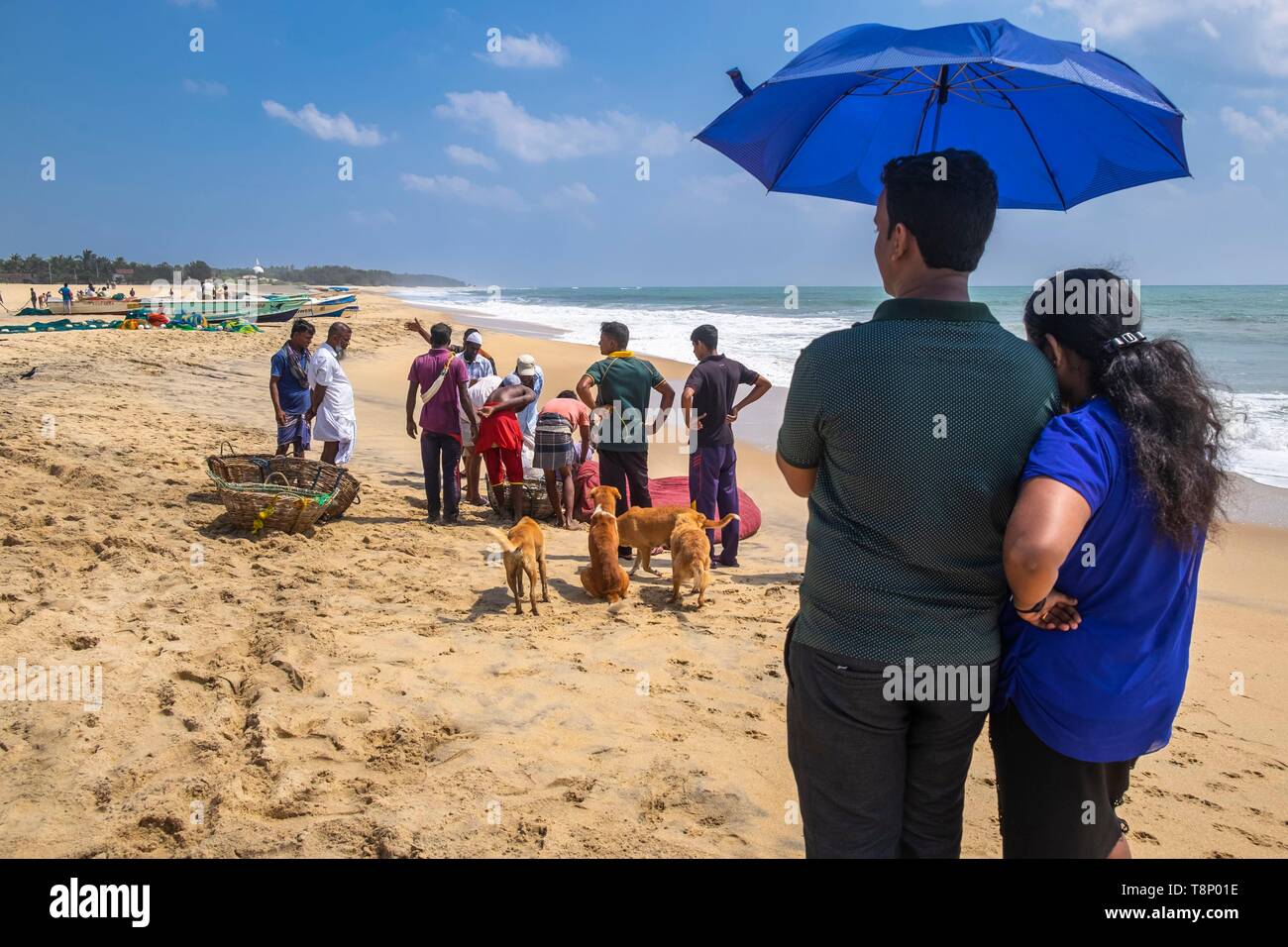 Back view indian couple hi-res stock photography and images - Alamy