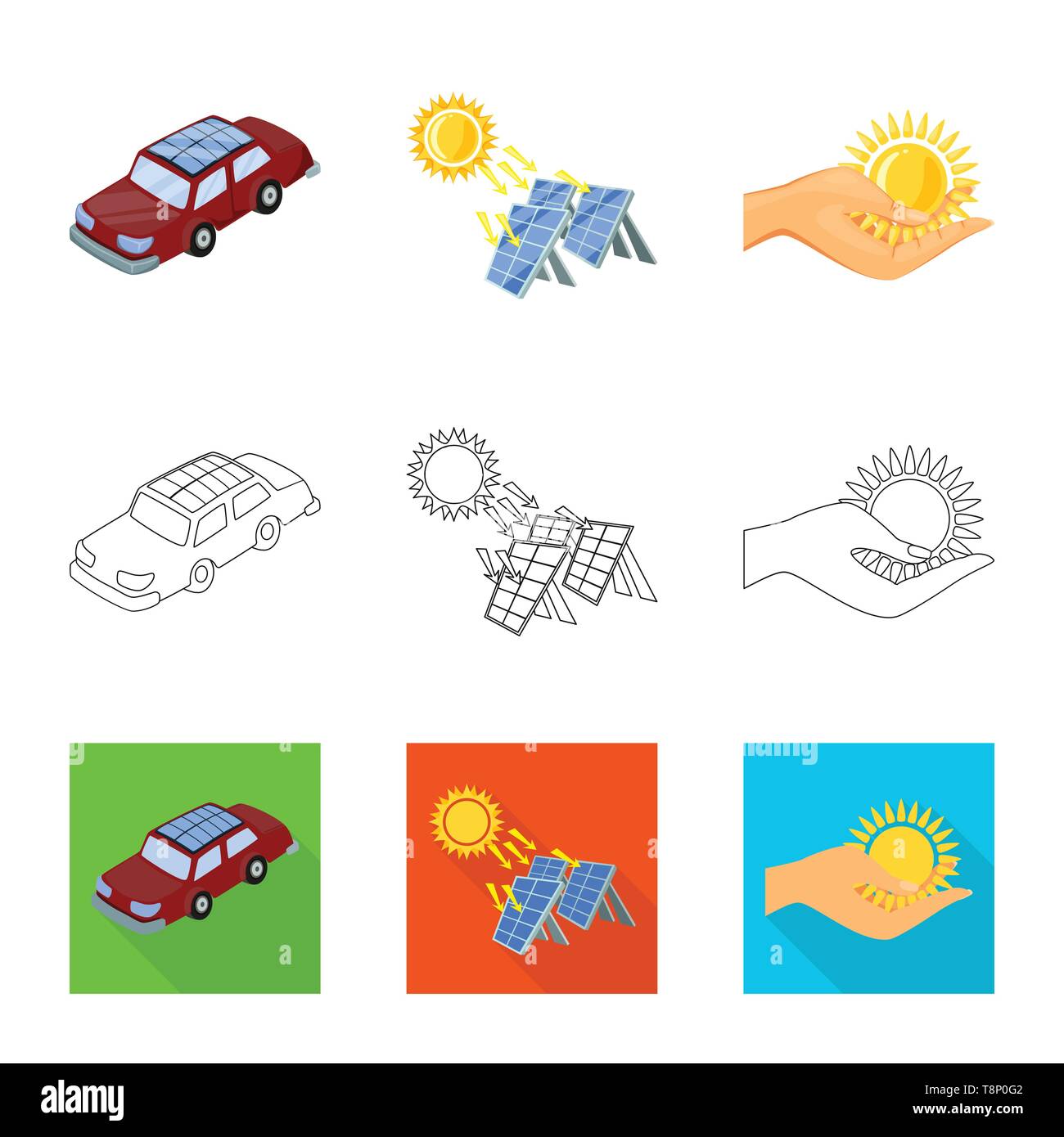 Solar panel weather station Cut Out Stock Images & Pictures - Alamy