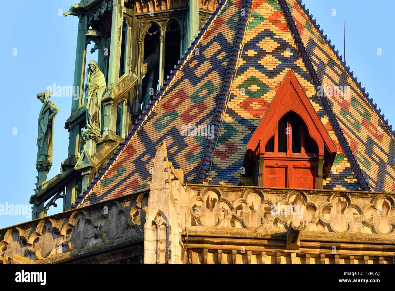 France, Cote d'Or, Cultural landscape of Burgundy climates listed as ...