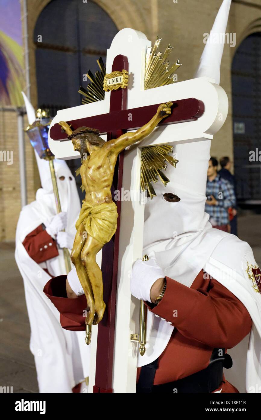 Statue of crucifixion of jesus holy week hi-res stock photography and ...