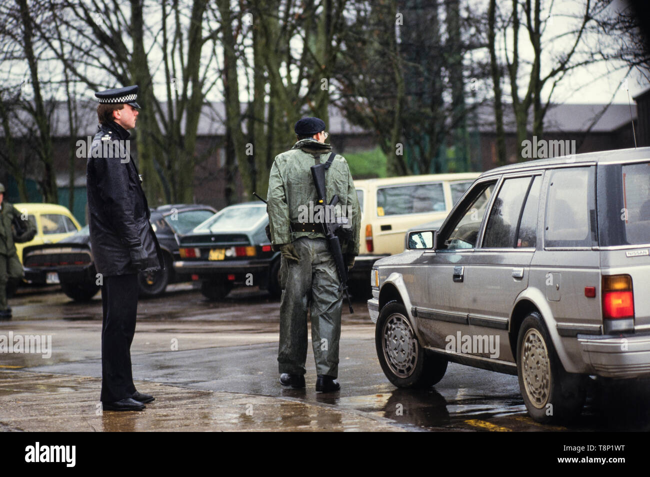 Upper Heyford RAF - USAF Air base in Oxfordshire England. 15/04/1986 ...