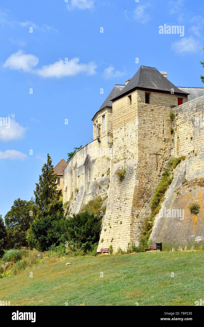 France, Calvados, Caen, the castle of William the Conqueror, Ducal ...