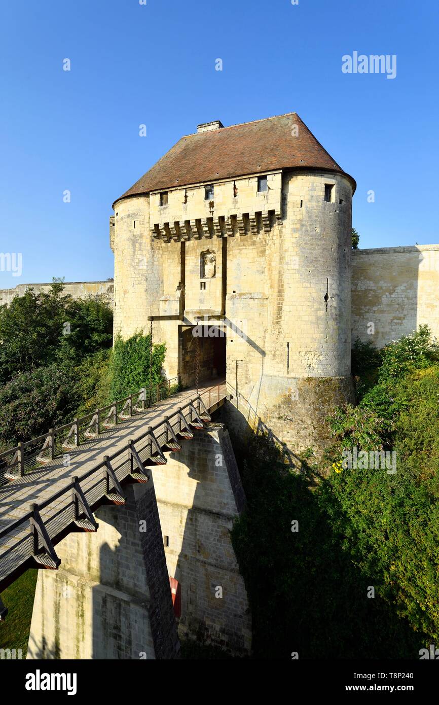 France, Calvados, Caen, the castle of William the Conqueror, Ducal ...