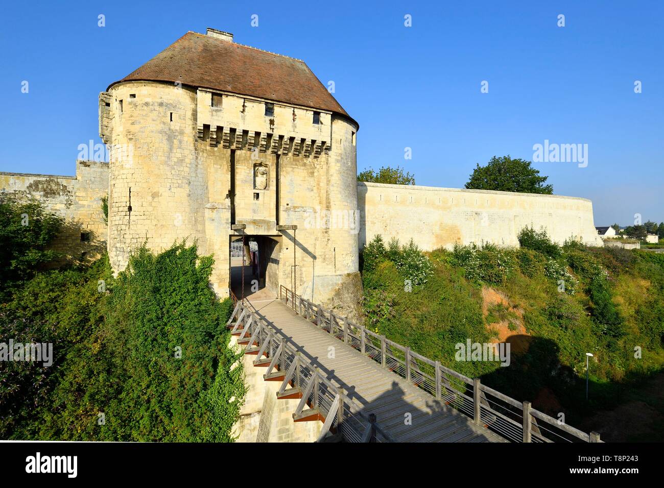 France, Calvados, Caen, the castle of William the Conqueror, Ducal ...