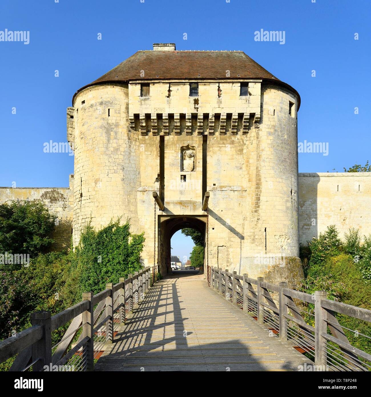 France, Calvados, Caen, the castle of William the Conqueror, Ducal ...