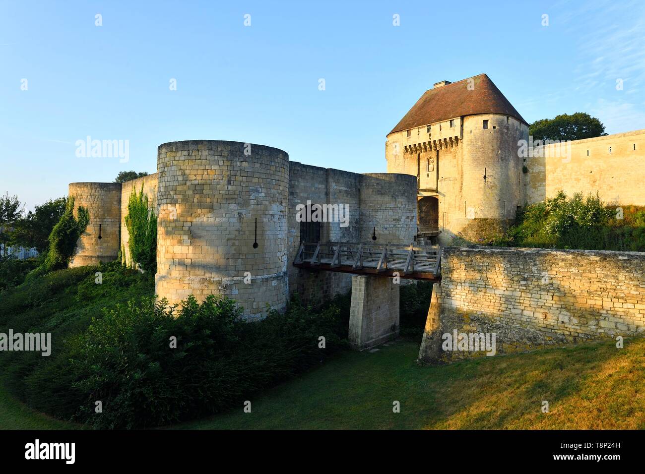 France, Calvados, Caen, the castle of William the Conqueror, Ducal ...