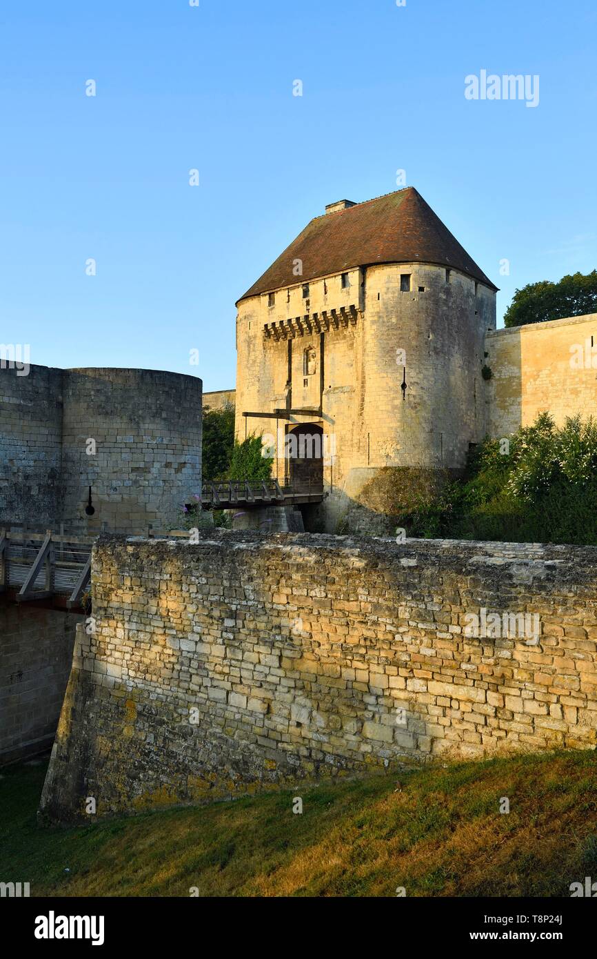 France, Calvados, Caen, the castle of William the Conqueror, Ducal ...