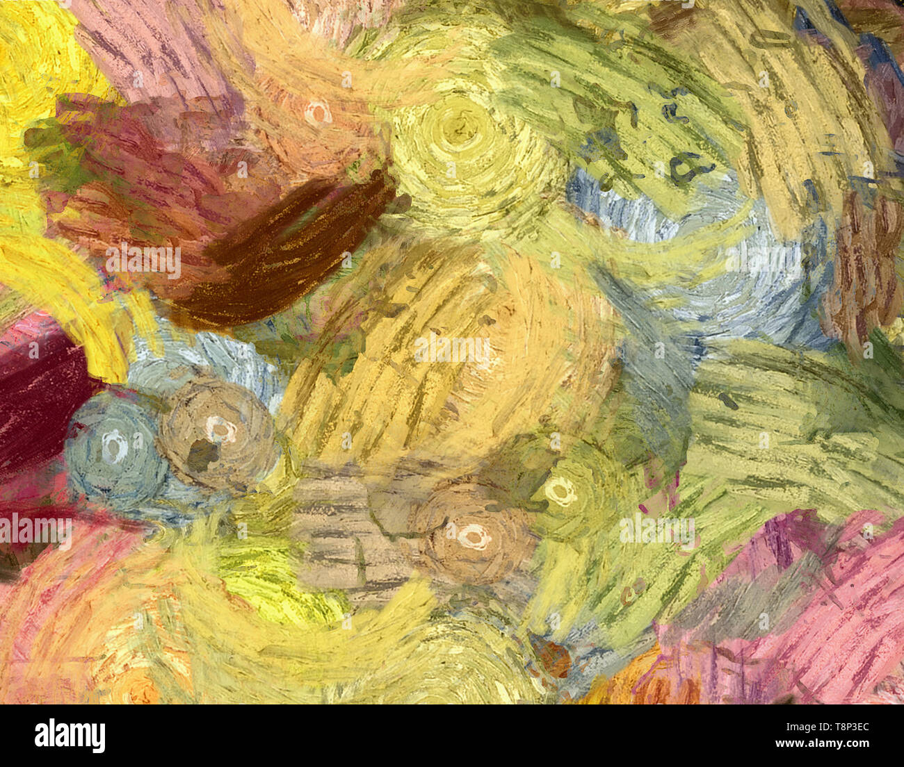 Abstract impressionism art design pattern and backdrop template for ...