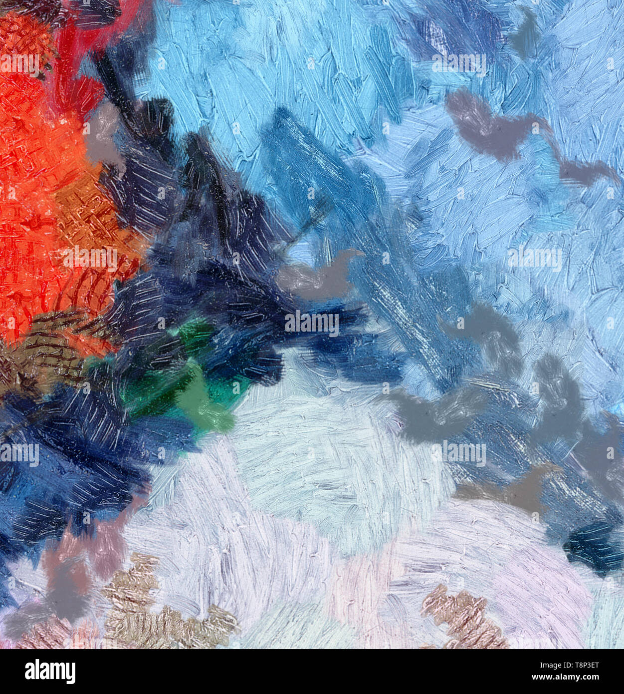 Abstract impressionism art design pattern and backdrop template for ...