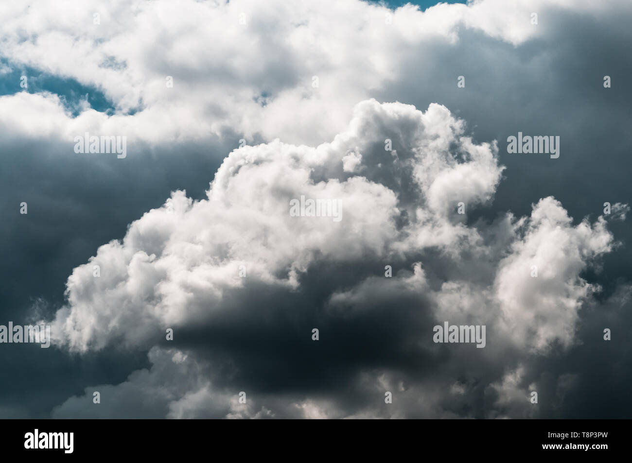 Dramatic sky with stormy clouds Stock Photo - Alamy