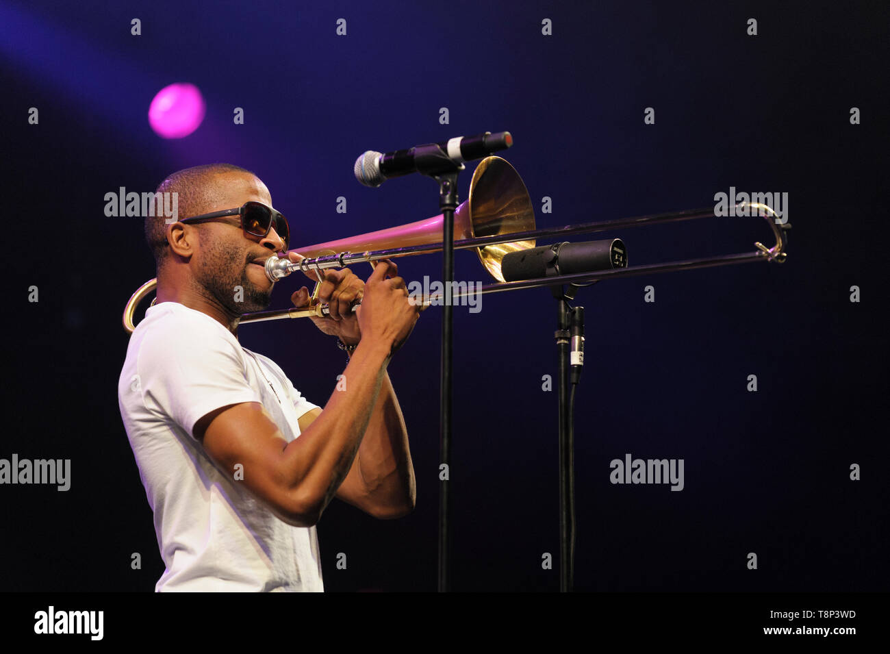 Trombone shorty hi-res stock photography and images - Alamy