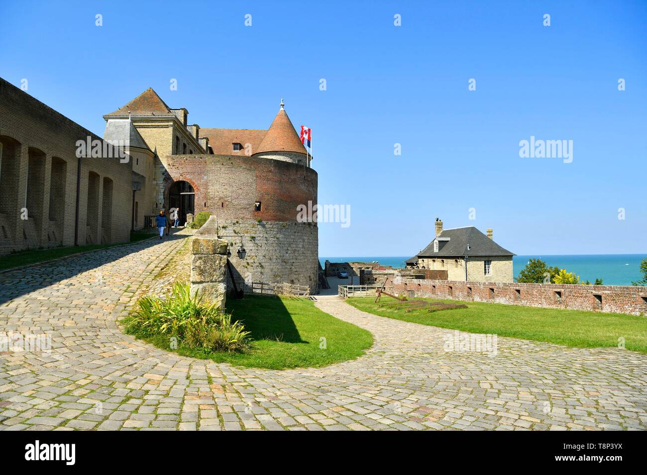 France, Seine Maritime, Pays de Caux, Cote d'Albatre (Alabaster Coast ...