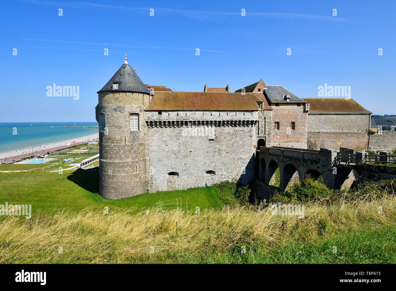 France, Seine Maritime, Pays de Caux, Cote d'Albatre (Alabaster Coast ...