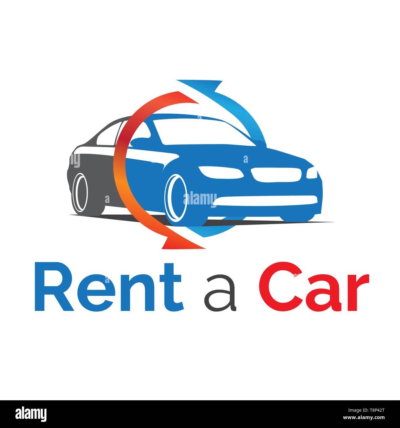 vector logo for car rental and sales Stock Vector Image & Art - Alamy
