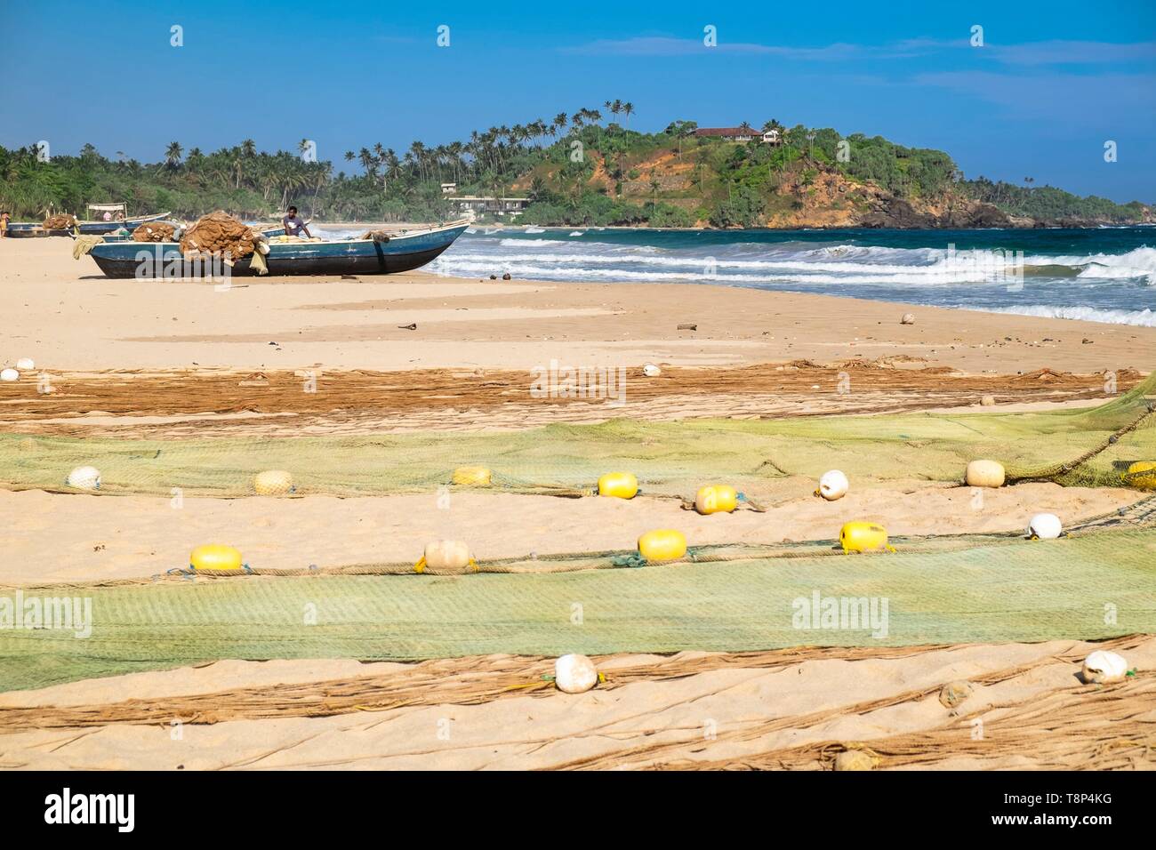 Sri Lanka, Southern province, Talalla beach Stock Photo - Alamy