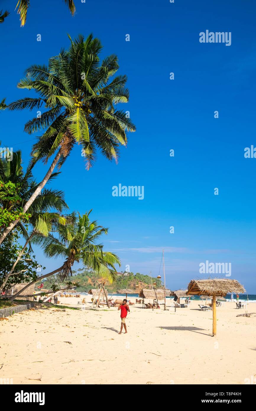 Sri Lanka, Southern province, Talalla beach Stock Photo - Alamy