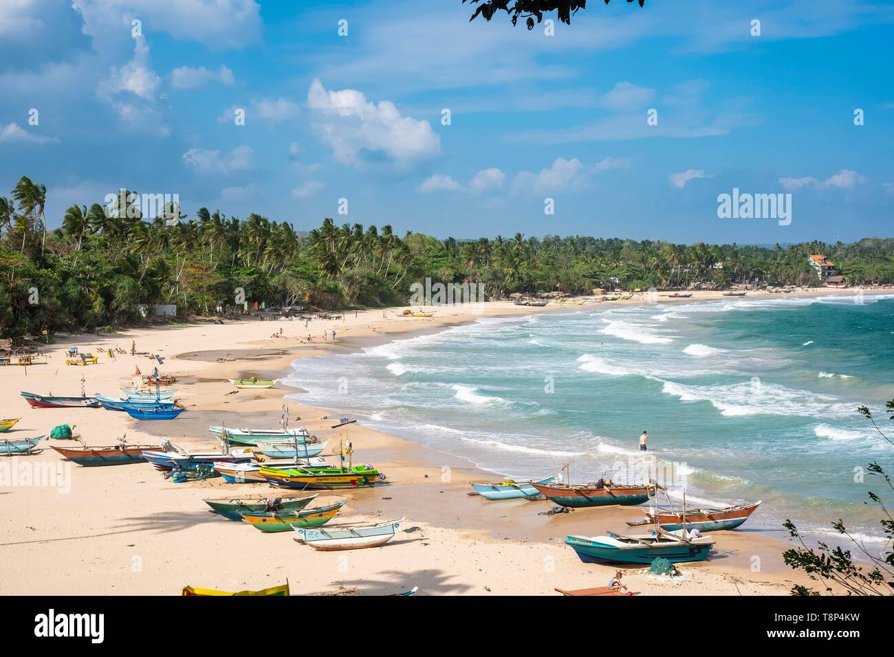 Sri Lanka, Southern province, Talalla beach Stock Photo - Alamy