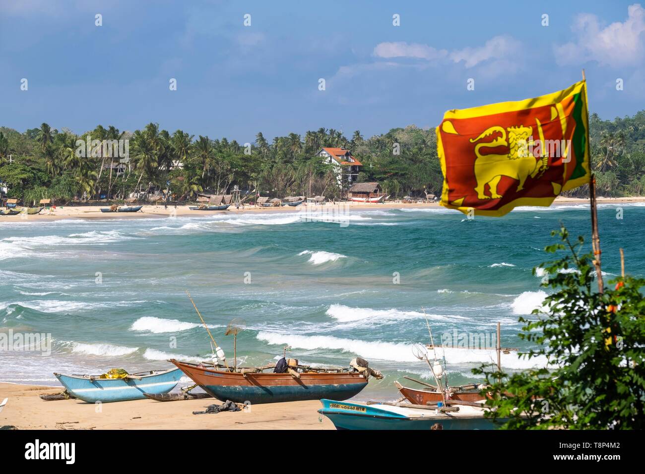 Sri Lanka, Southern province, Talalla beach Stock Photo - Alamy