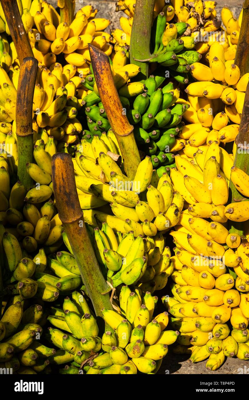 Sri Lanka, Southern province, Matara, fruit and vegetables market Stock ...